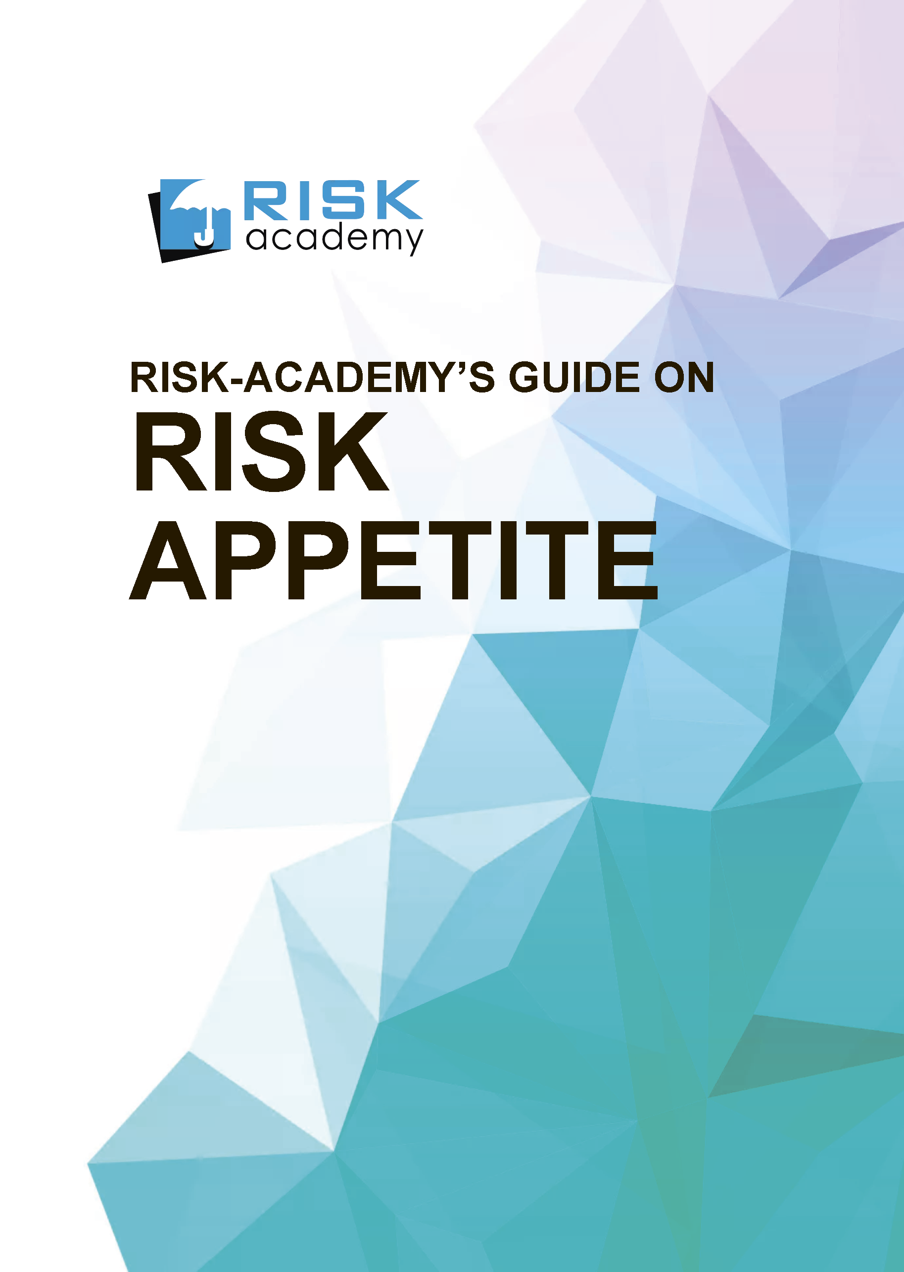 RISK-ACADEMY’s guide on risk appetite in non-financial companies. Free ...
